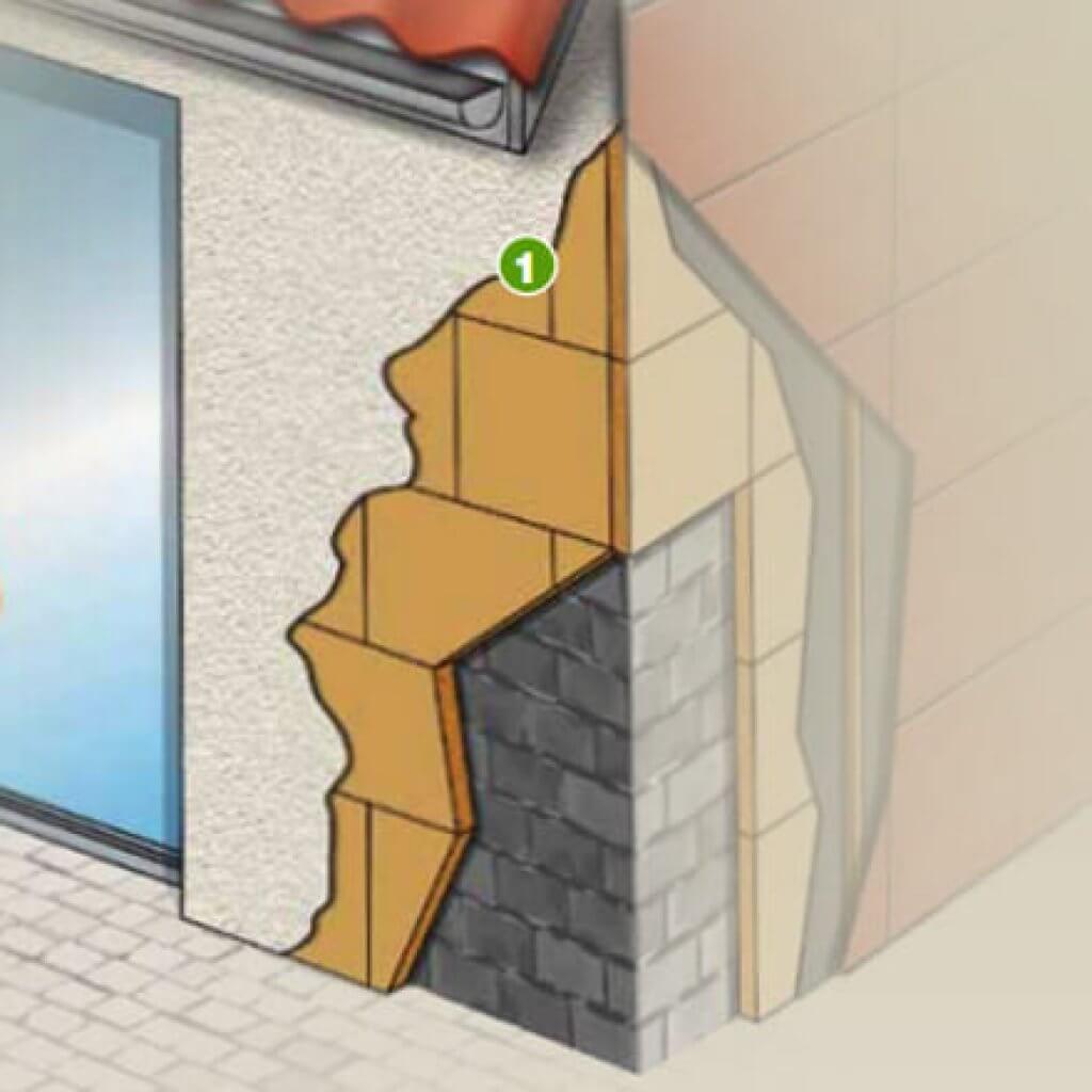 Isolation laine et fibre de bois SEMIN Flex plus 0036, ISONAT 55 flex