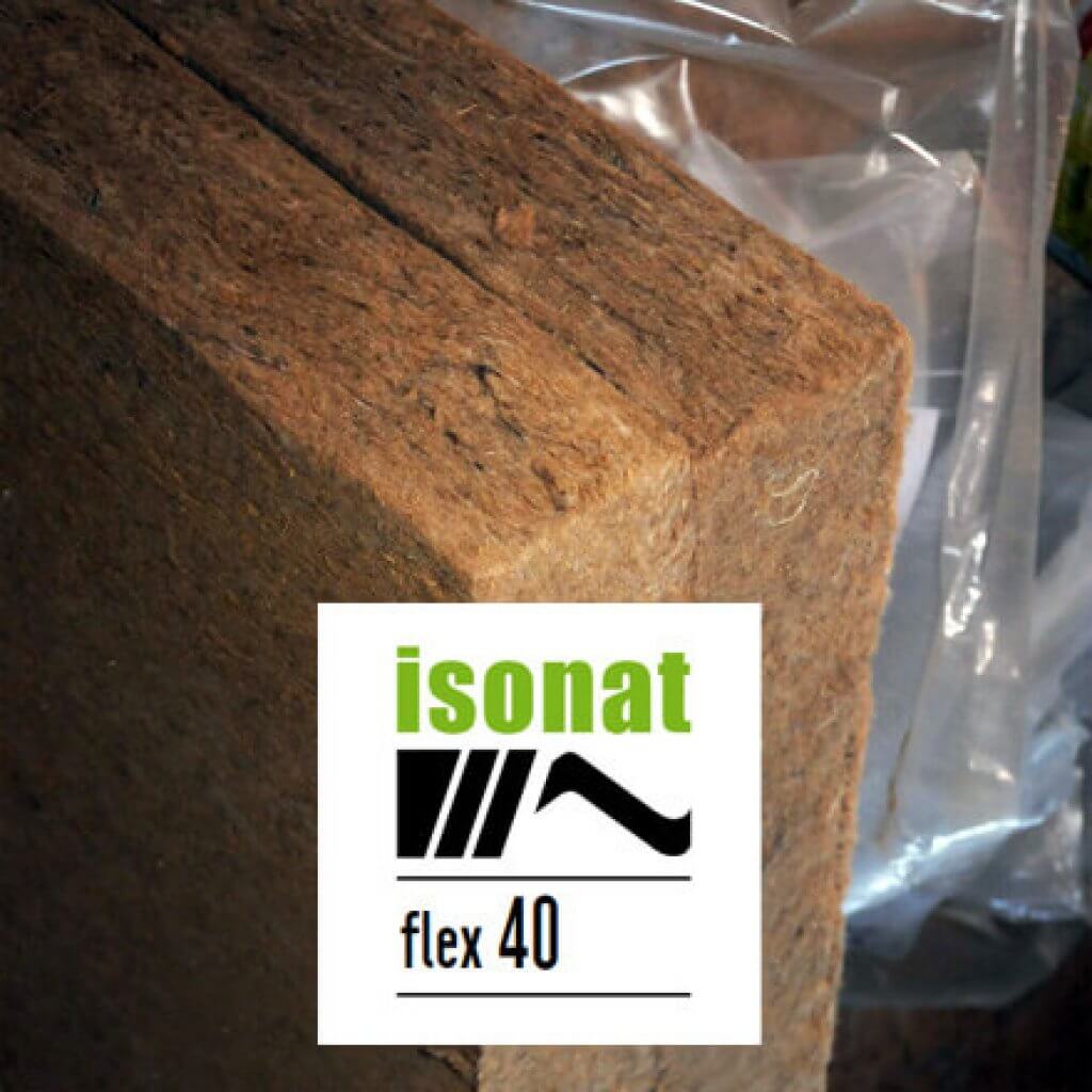 laine-de-bois-isonat-flex-40 - Eco logis